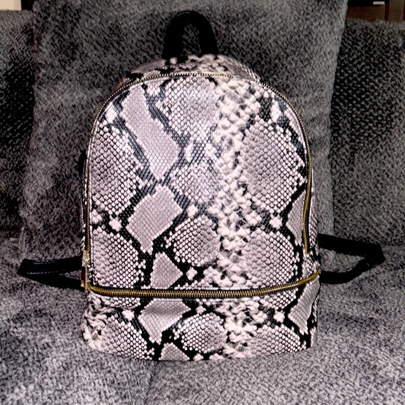 Mossimo Supply Co. | Bags | Mossimo Supply Co Snakeskin Backpack | Poshmark